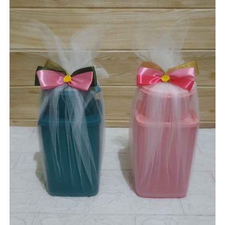 Jual Parcel Tupperware 87K (Tall Sqare & Bowl) | Shopee Indonesia