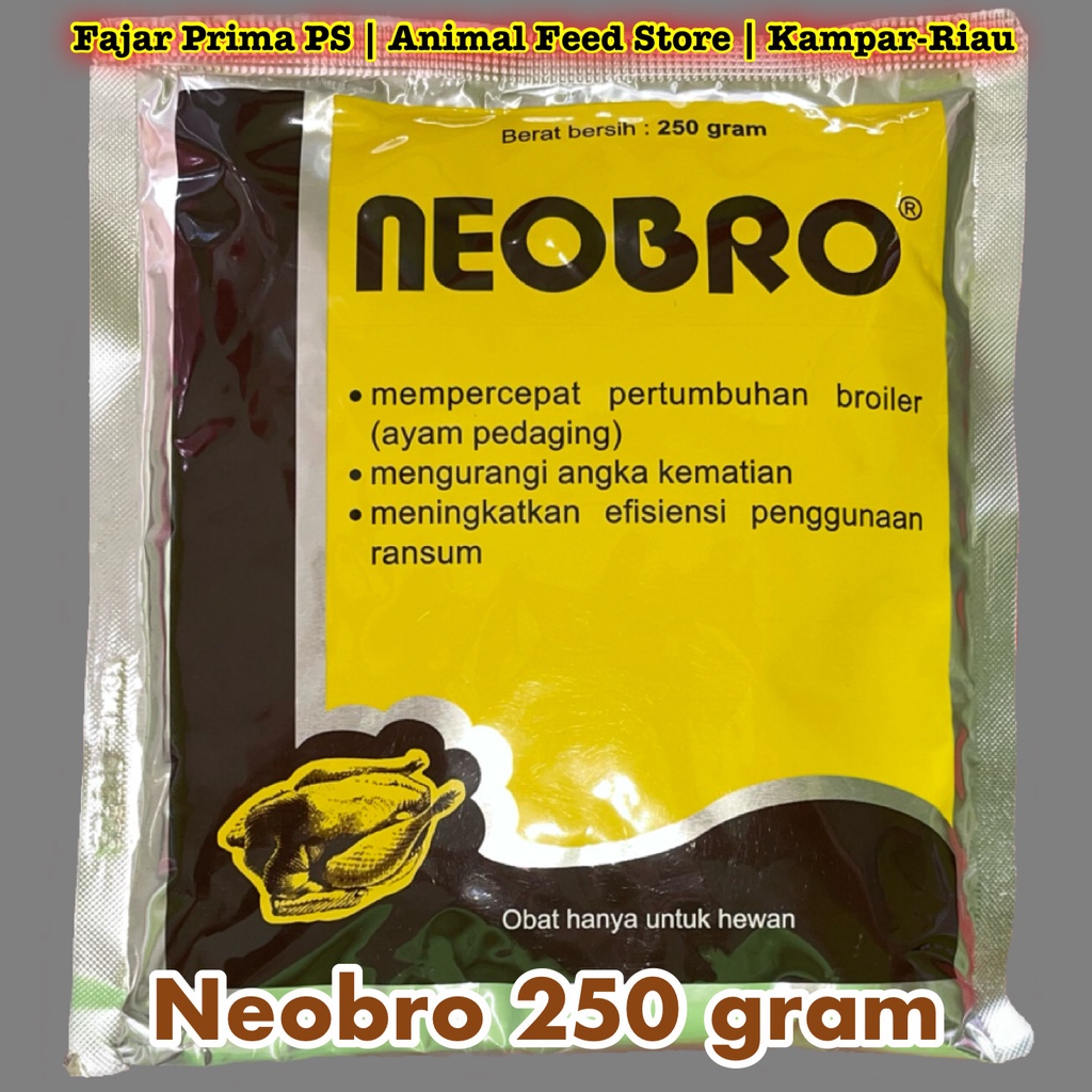 Jual Neobro 250 gr - Vitamin Ayam Pedaging - Pemacu Pertumbuhan ...