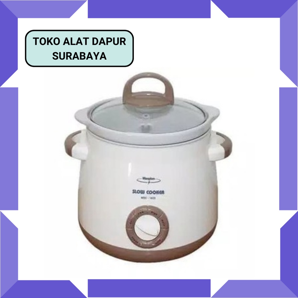 Jual Maspion Slow Cooker 2.5 Liter MSC1825 MSC 1825 Pemasak Lambat 2,5L ...