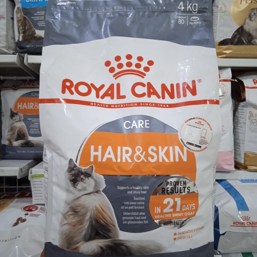 Jual Royal Canin Hair and Skin Care 4Kg - makanan kucing rc hair and ...