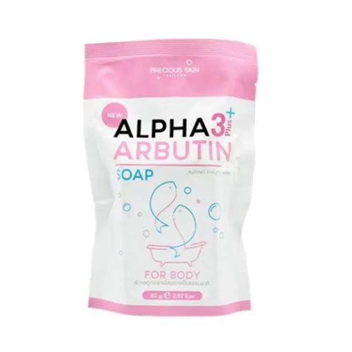 Jual Precious Skin Thailand Alpha Arbutin 3 Plus Collagen Whitening Soap 80g | Shopee Indonesia