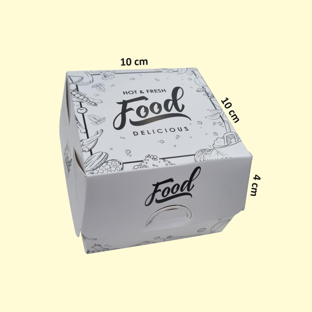 Jual BOX PACKAGING/KEMASAN BURGER/FRENCH FRIES/KENTANG GORENG ReADY ...