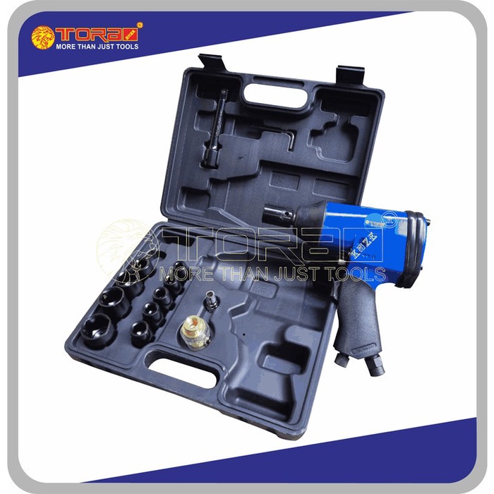Jual TORA Air Impact Set Bor Baut Obeng Angin Kompresor 1/2 Inch KIT ...