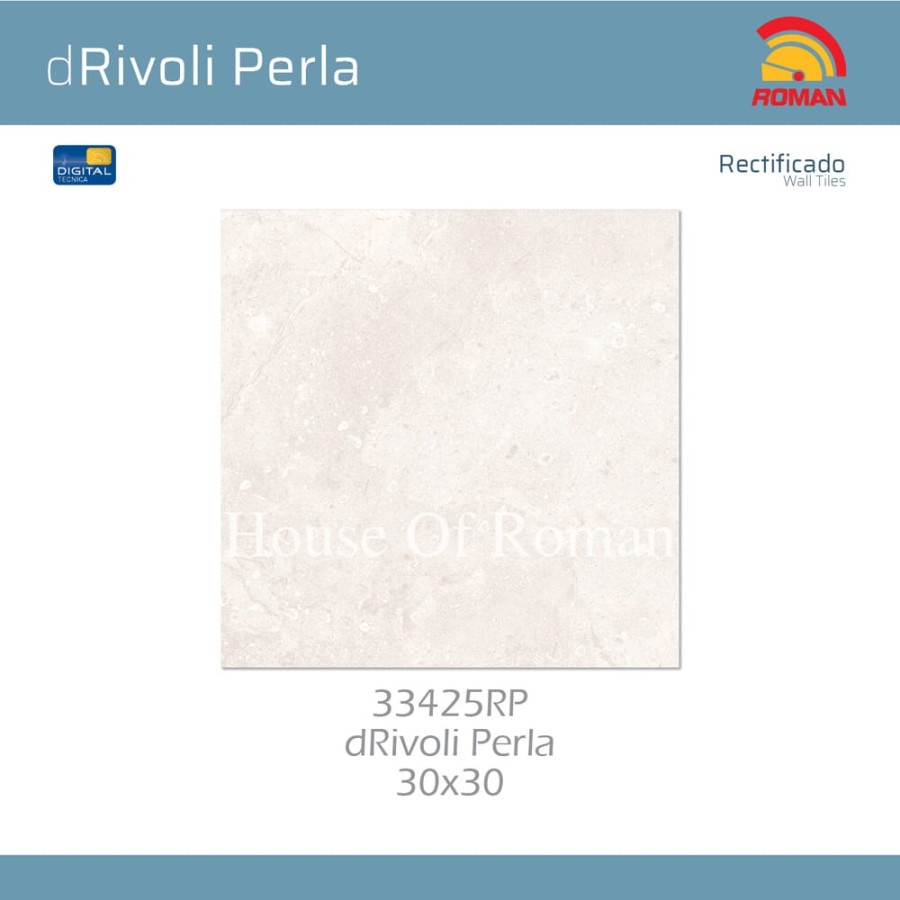 Jual ROMAN KERAMIK DRIVOLI PERLA 30X30RMF 33425RP (ROMAN HOUSE OF ROMAN ...