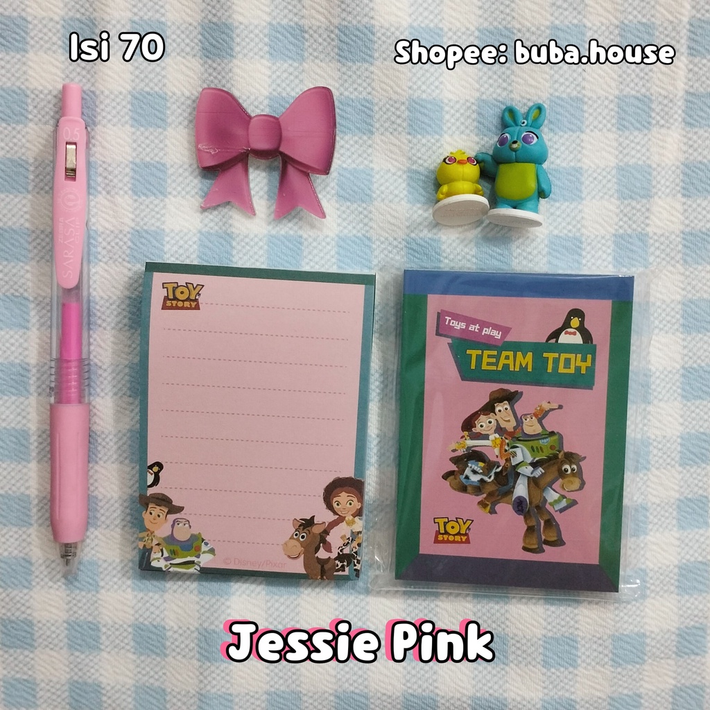 Jual Mini Notes Notebook Mini Memo Toy Story Disney Pixar Lucu Jepang ...