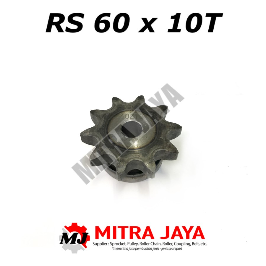Jual SPROCKET GEAR SINGLE RS 60 x 10 SPROCKET RANTAI GIGI 10T | Shopee Indonesia