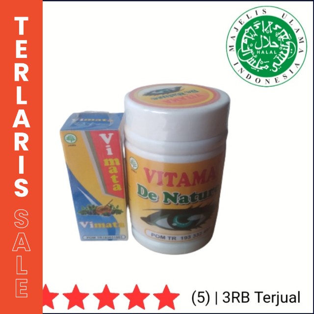 Jual Vitama Vimata Denature Obat Vitamin Mata 50 Kapsul | Shopee Indonesia