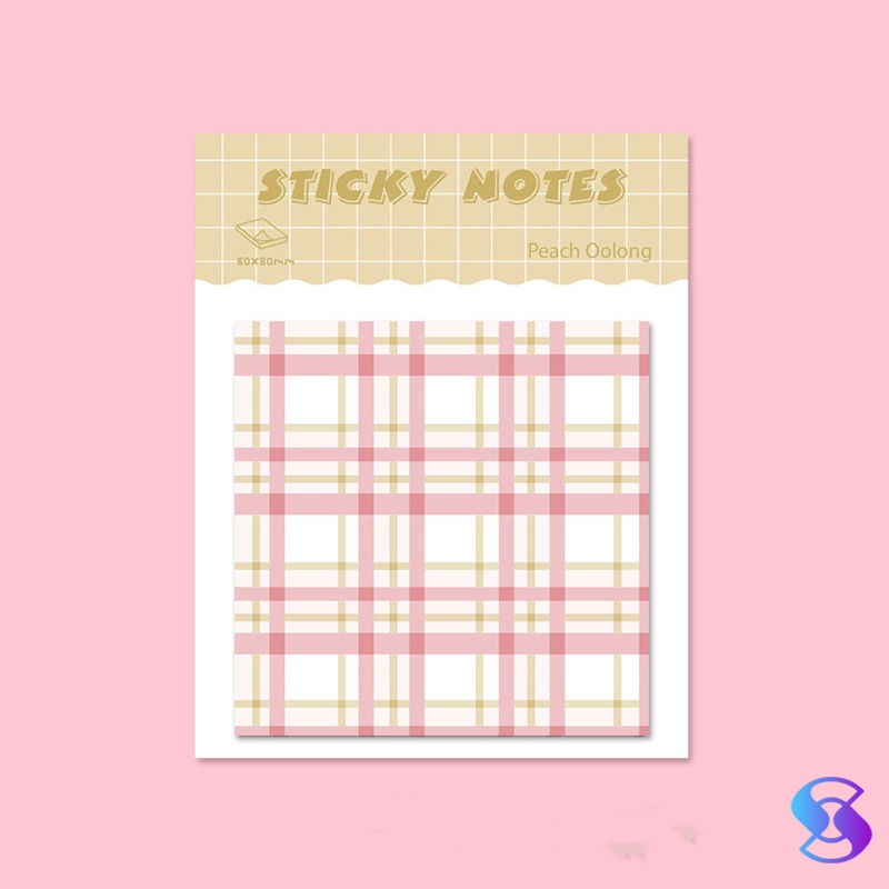 Jual Memo Sticker NOTE /Catatan Tempel Bergaris Warna | Shopee Indonesia