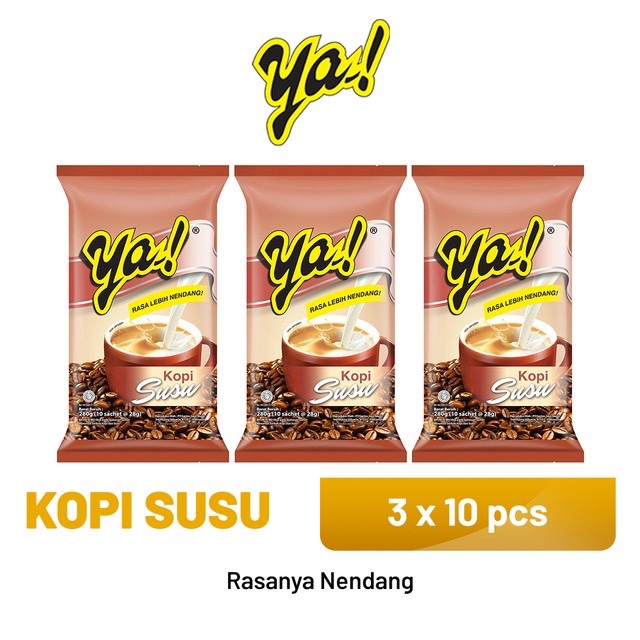 Jual KOPI YA SUSU 3 PACK (10 x 28 gr) | Shopee Indonesia