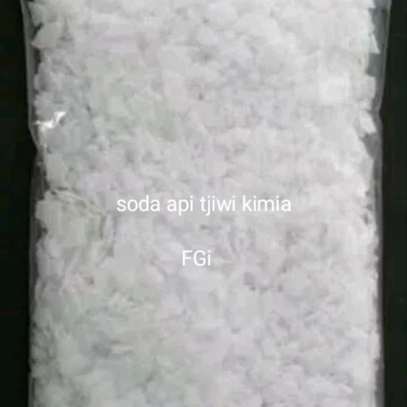 Jual soda api. caustic soda tjiwi kimia 500grm | Shopee Indonesia