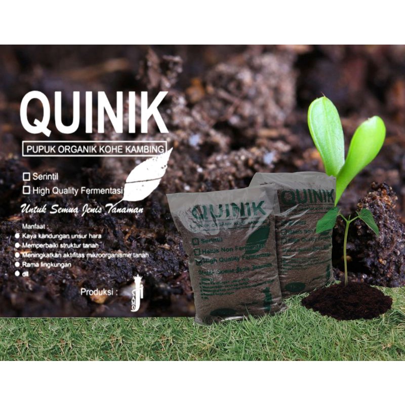 Jual PUPUK ORGANIK KOHE KAMBING (PUPUK KANDANG FERMENTASI & SERINTIL ...