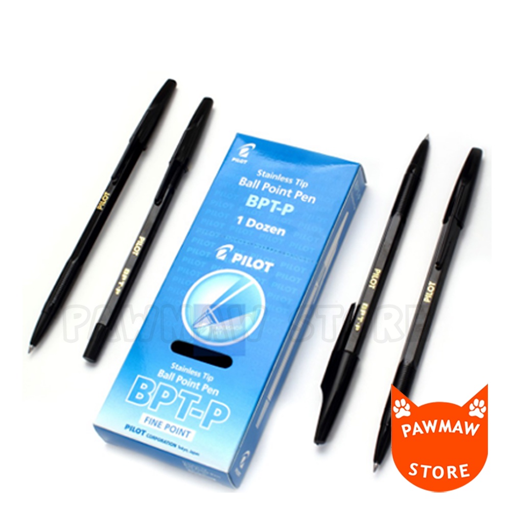 Jual Pulpen Pilot BPTP | Ballpoint Pilot Hitam ( PACK ) | Shopee Indonesia