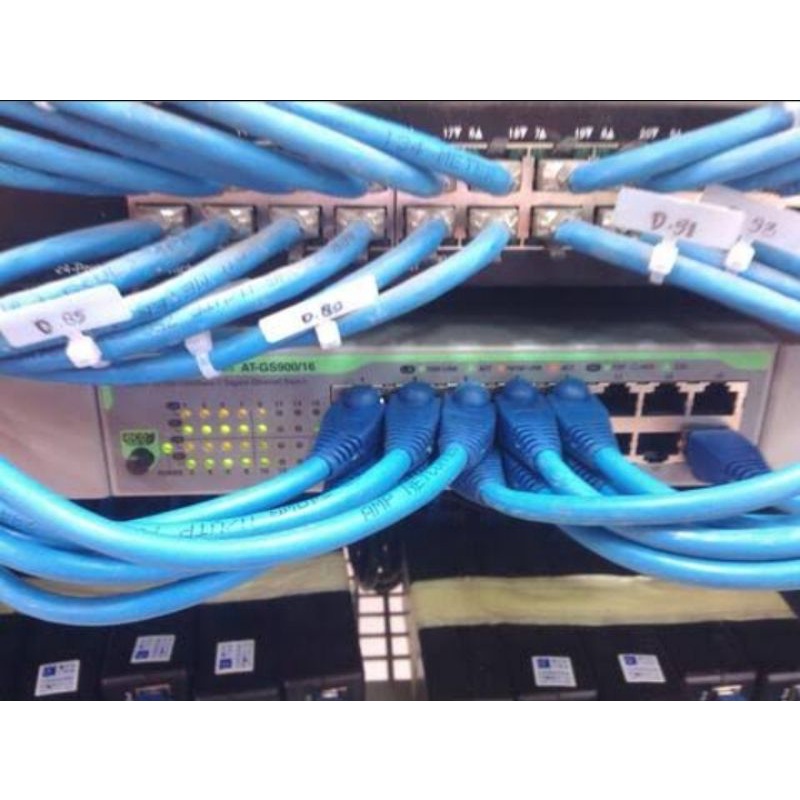Jual KABEL LAN SERVER BELDEN BIRU CAT 6 GIGABYTE - BELDEN 7814A FASTER ...