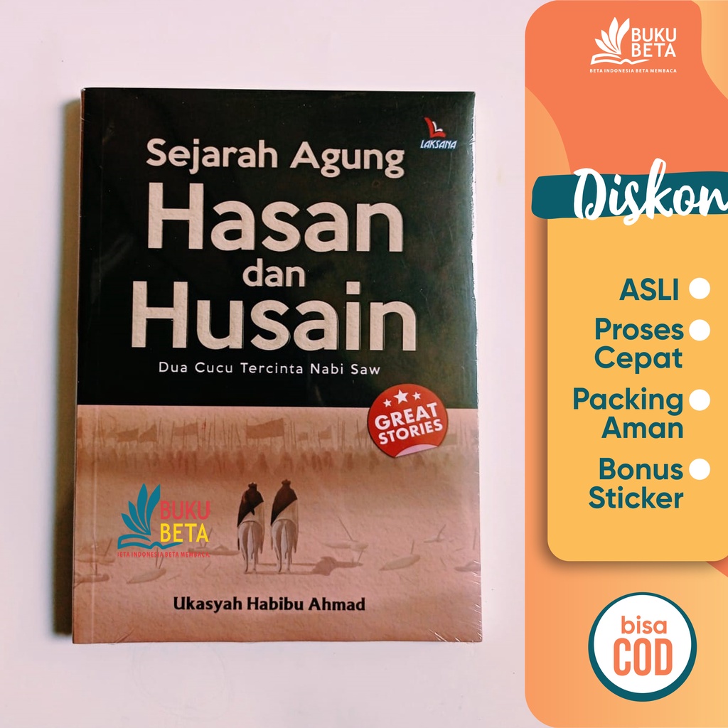 Jual Sejarah Agung Hasan dan Husain - Ukasyah Habibu Ahmad | Shopee ...