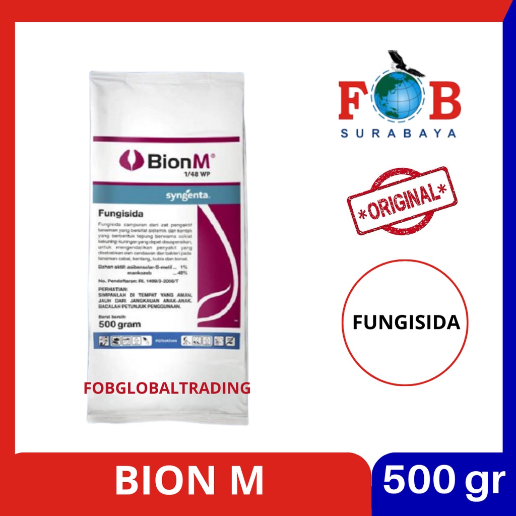 Jual OBAT l FUNGISIDA l BION M 1/48WP 500GR | Shopee Indonesia
