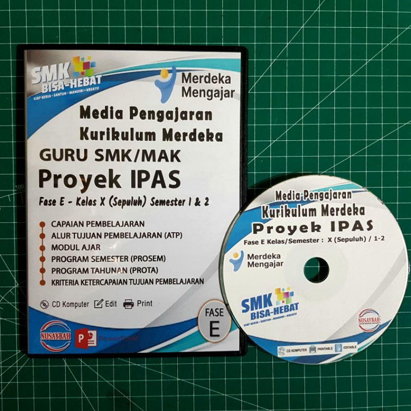 Jual MODUL AJAR PROYEK IPAS SMK KELAS 10 KURIKULUM MERDEKA CP 033 ...
