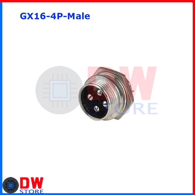 Jual Socket Jack Plug Konektor Aviation CB GX16 GX-16 2P 3P 4P 5P 6P 7P ...