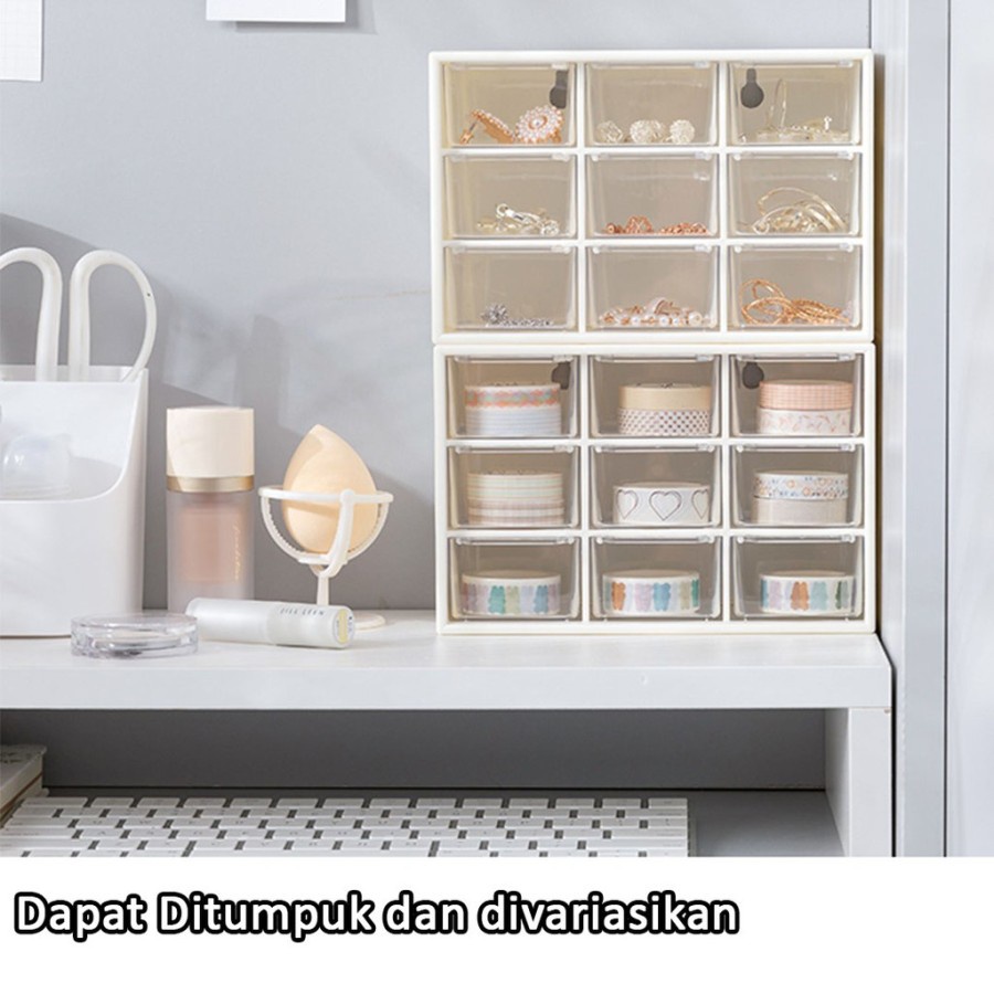 Jual Kotak Laci Mini Serbaguna Storage Box Kotak Perhiasan Kotak ...