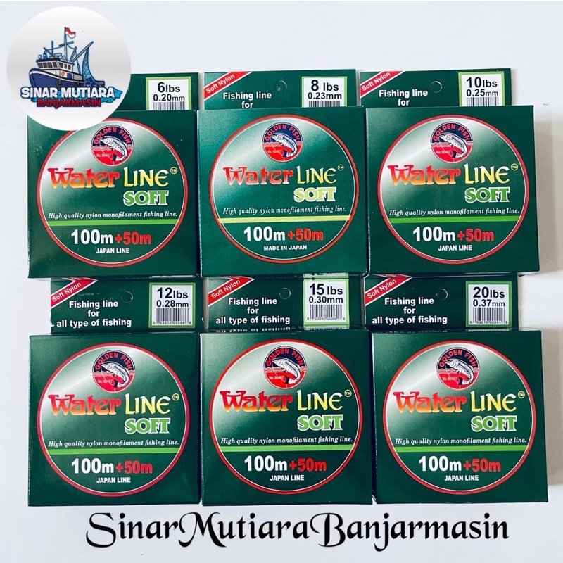 Jual Senar/Nylon golden fish Water Line soft | Shopee Indonesia