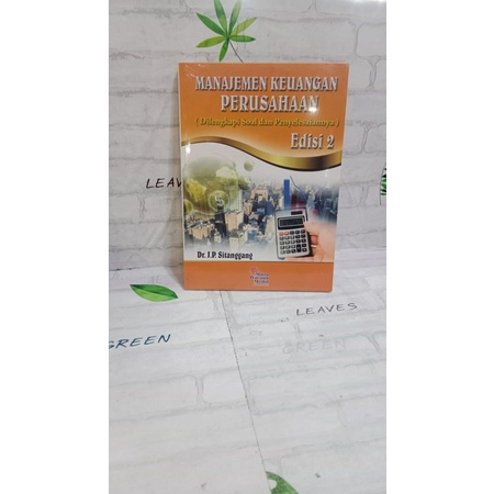Jual Buku Manajemen Keuangan Perusahaan Dilengkapi Soal Dan Penyelesaian Edisi 2 pengarang ...