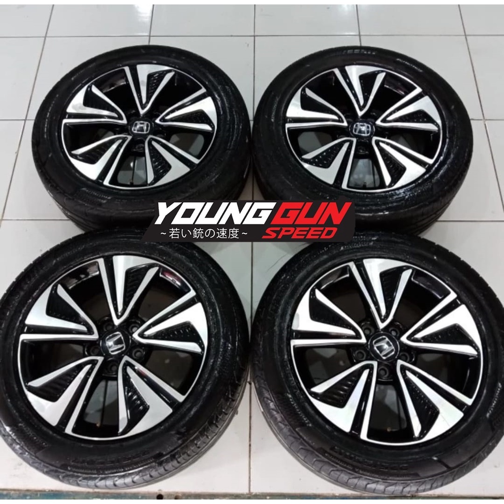 Jual Velg CIVIC TURBO R17 Copotan OEM Ring 17 Lebar 7 Pcd 5x114,3 Velg Mobil XPANDER INNOVA ...