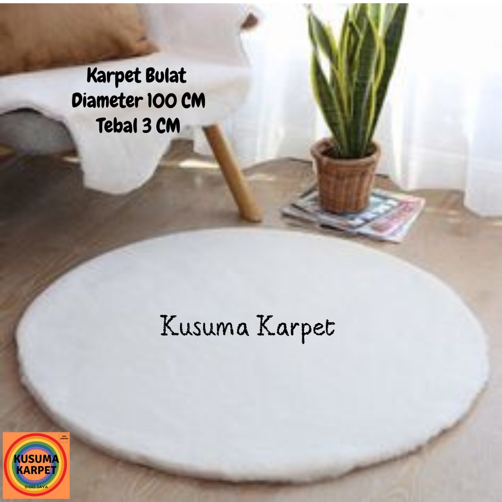 Jual Karpet Bulat Diameter 100 CM Tebal 3m (BUSA ROYAL FOAM ORIGINAL ...