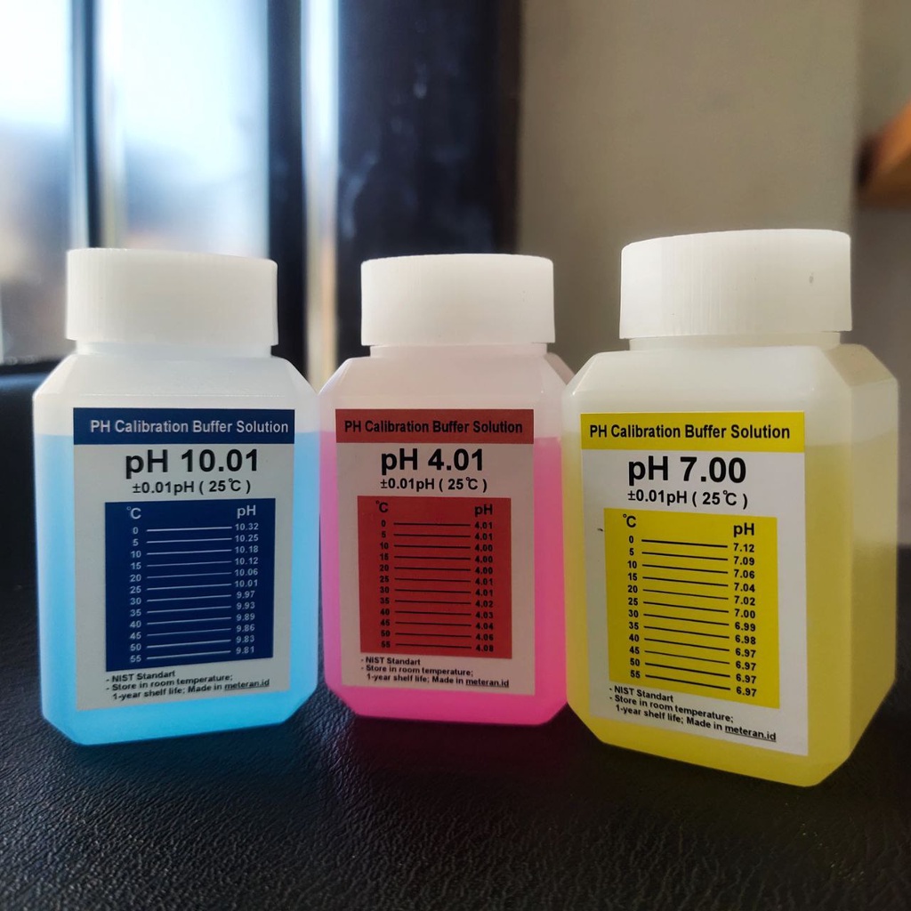 Jual ph calibration solution pH buffer solution larutan Buffer pH ...