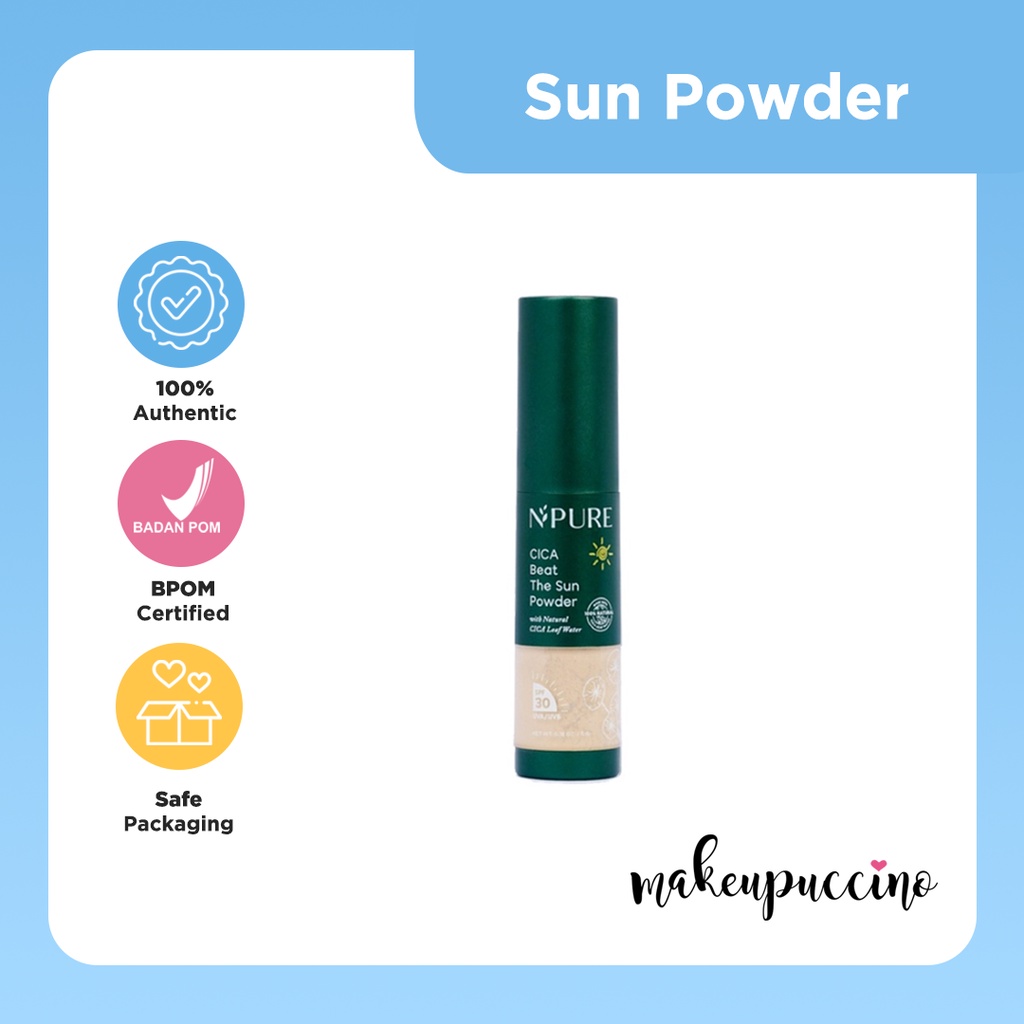 Jual Npure Cica Beat The Sun Powder SPF30 5gr | Shopee Indonesia