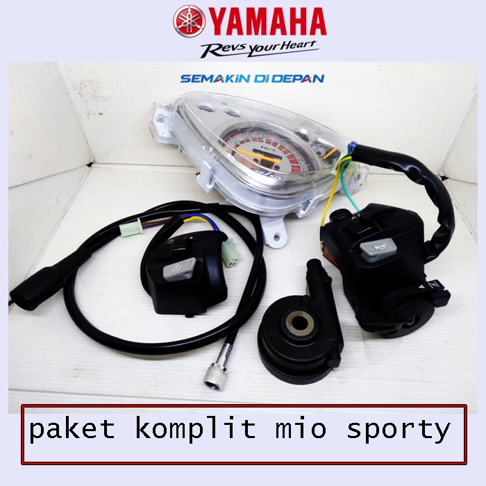 Jual Paket Komplit speedometer mio lama sporty smile + Kabel Spedometer + Gear box + Saklar set ...