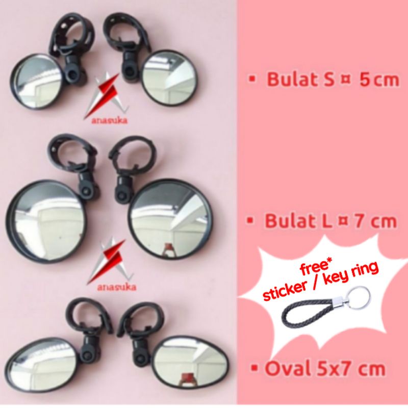 Jual Spion Supermoto KLX DT CRF WR155 Beatstreet X Ride sepasang spion ...