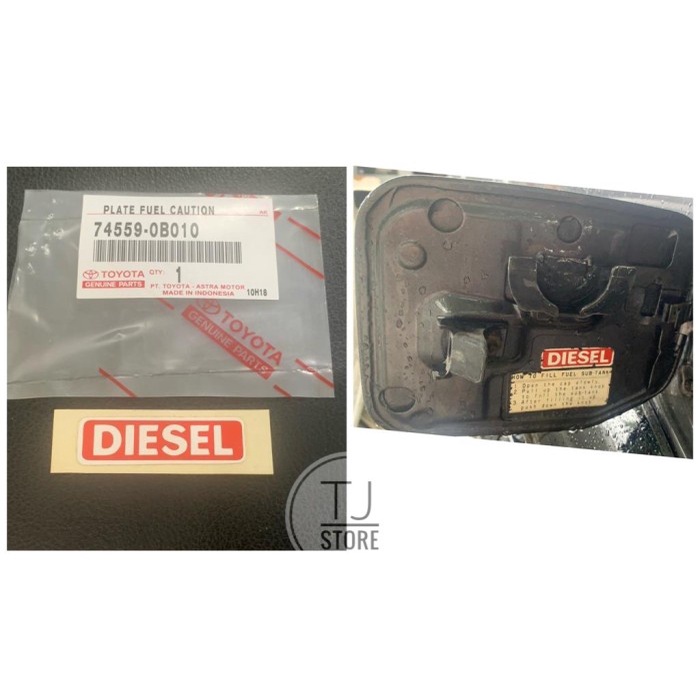Jual Sticker DIESEL Toyota Land Cruiser VX 80 100 200 | Shopee Indonesia