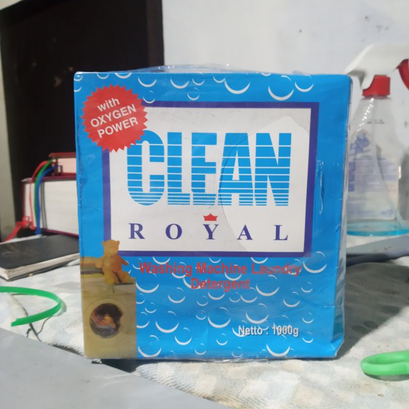Jual CLEAN ROYAL DETERGENT/DETERGENT KHUSUS MESIN CUCI FRONT LOADING ...