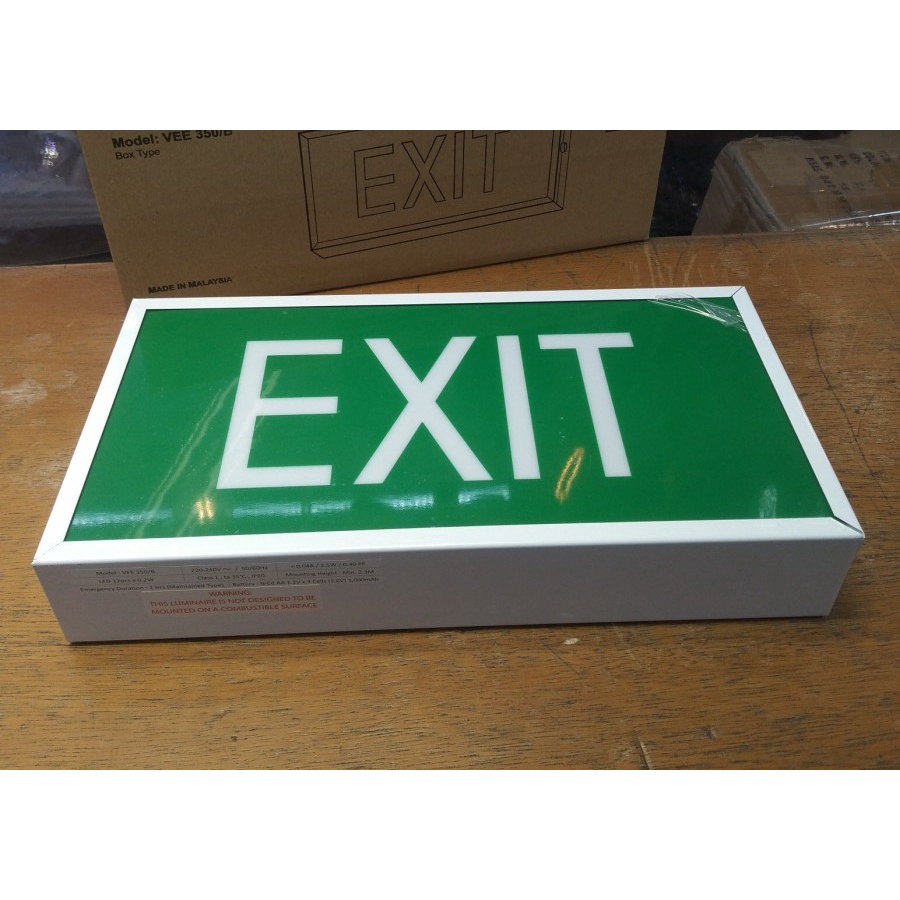 Jual Lampu Exit Dinding Emergency Exit Lamp Led Emergency Exit | Shopee ... Jual Lampu Exit Dinding Emergency Exit Lamp Led Emergency Exit | Shopee ...