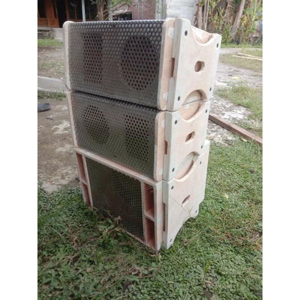 Jual (SATU PAKET) BOX LINE ARRAY 4INCH DAN 6INCH PLUS GRIL | Shopee ...