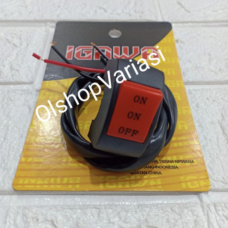 Jual saklar on off stang 3 mode | Shopee Indonesia