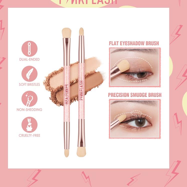 Jual Di⚡kon !! PINKFLASH Multi use Duo Professional Makeup Makeup Brush ...