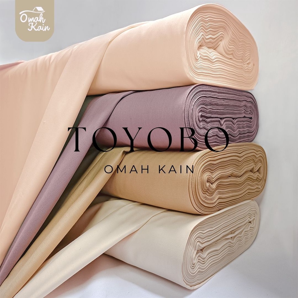 Jual KAIN KATUN TOYOBO PREMIUM (Grade A, Adem, Halus dan Lembut ...
