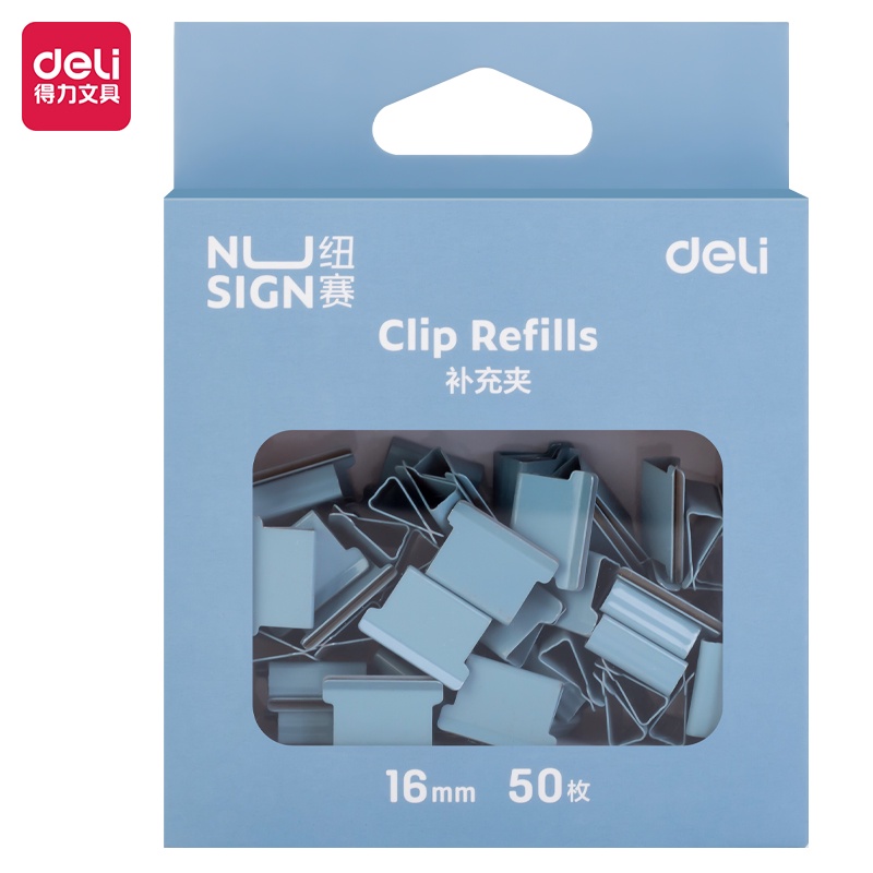 Jual Nusign Fastener Clip Refill / Refill Binder Clip / Isi Penjepit ...