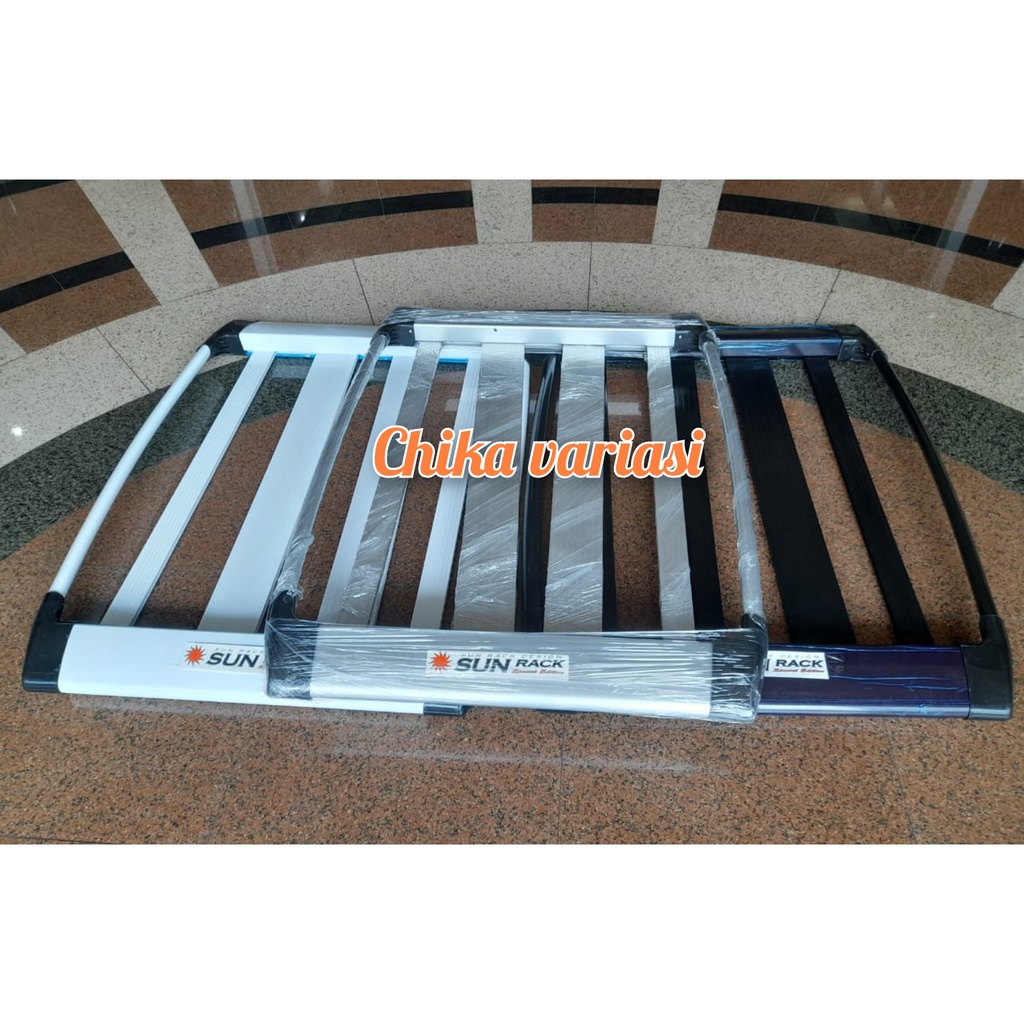 Jual Sun Rack Oval Bagasi Atas Roof Rak Mobil Varian Warna Universal ...