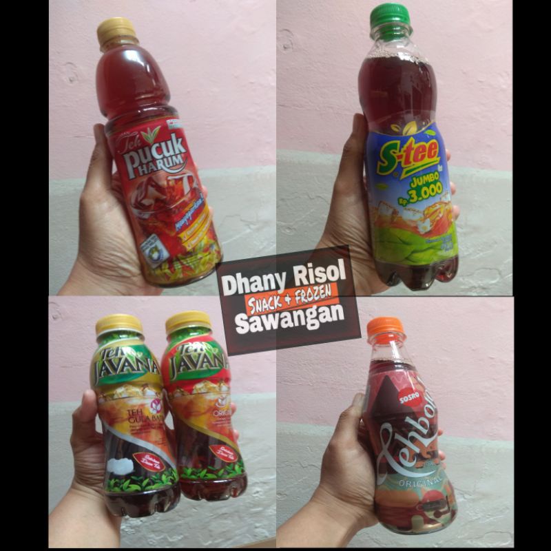 Jual Teh botol sosro/ Teh Pucuk / Teh Javana/ Teh S-Tee botol | Shopee ...