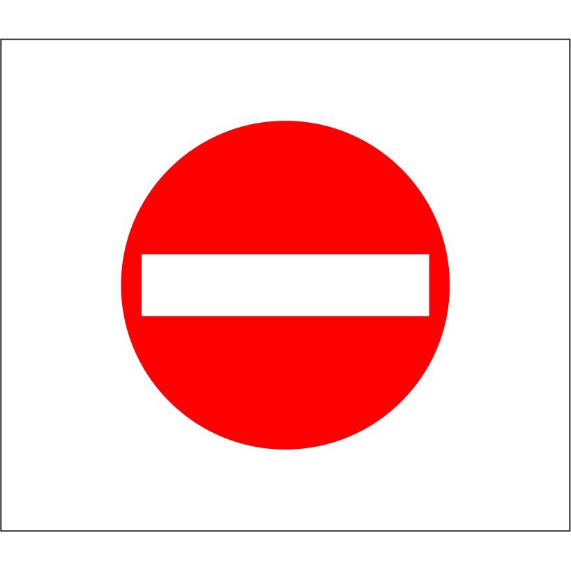 Jual AKRILIK SIGN RAMBU PLANG DILARANG MASUK | Shopee Indonesia