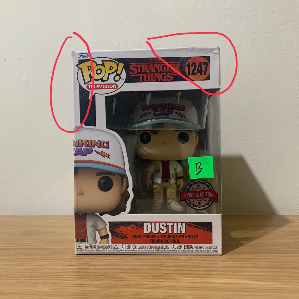 Jual [DAMAGE BOX] Funko Pop DUSTIN (GRADE B) | Shopee Indonesia