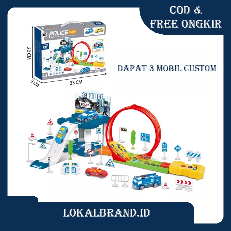 Jual Mainan polisi - mainan anak - mainan anak anak - mainan anak laki ...