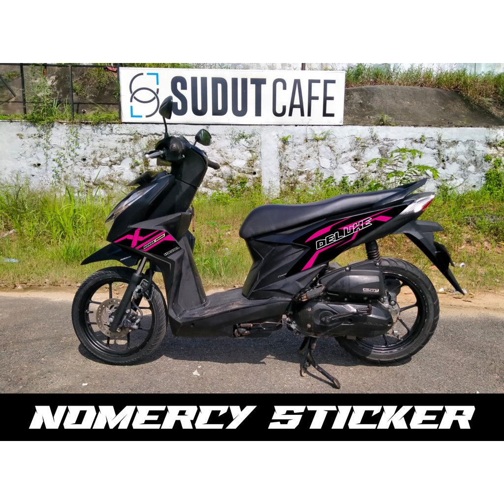 Jual STRIPING MOTOR NEW HONDA BEAT 2020-2021 DELUXE CUSTOM STRIPING ...