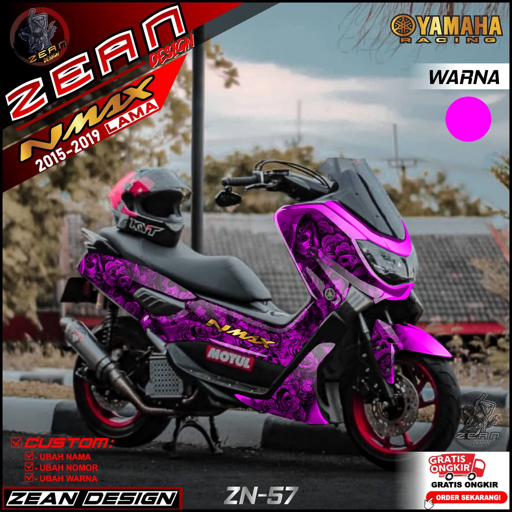 Jual Decal Sticker Yamaha Nmax 155 Old Fullbody - Dekal Stiker NMAX ...