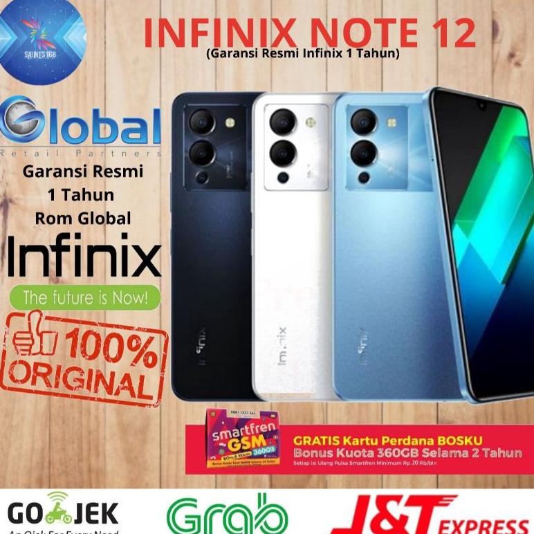 Jual Infinix Note 12 Ram 8GB Rom 256GB 8/256 & 8/128 New Edition ...