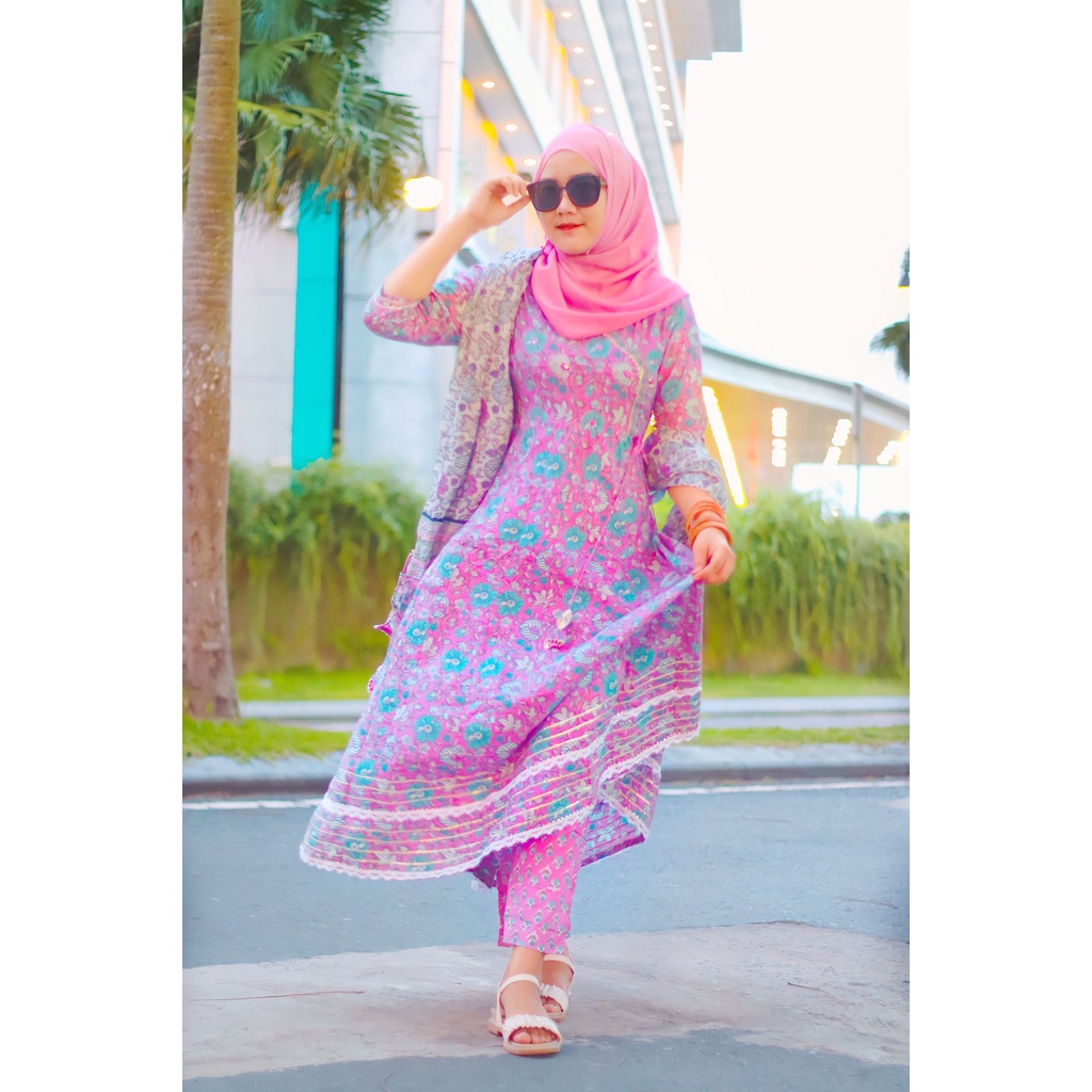 Jual Ori india kurti / gamis Made in india asli ya bahan ori india ya ...