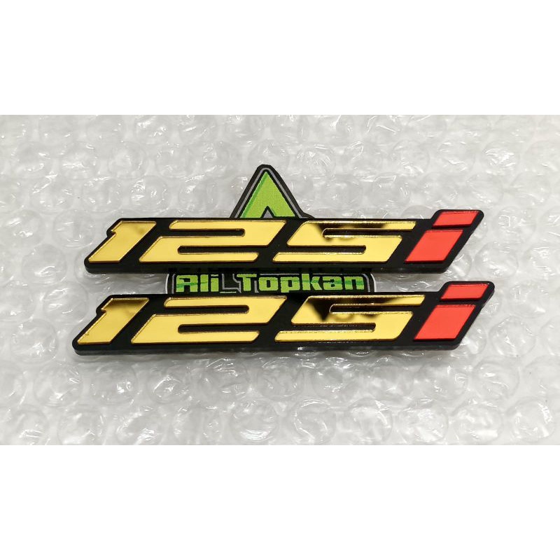 Jual Emblem Akrilik 110i 125i 150i 160i Sepasang | Shopee Indonesia
