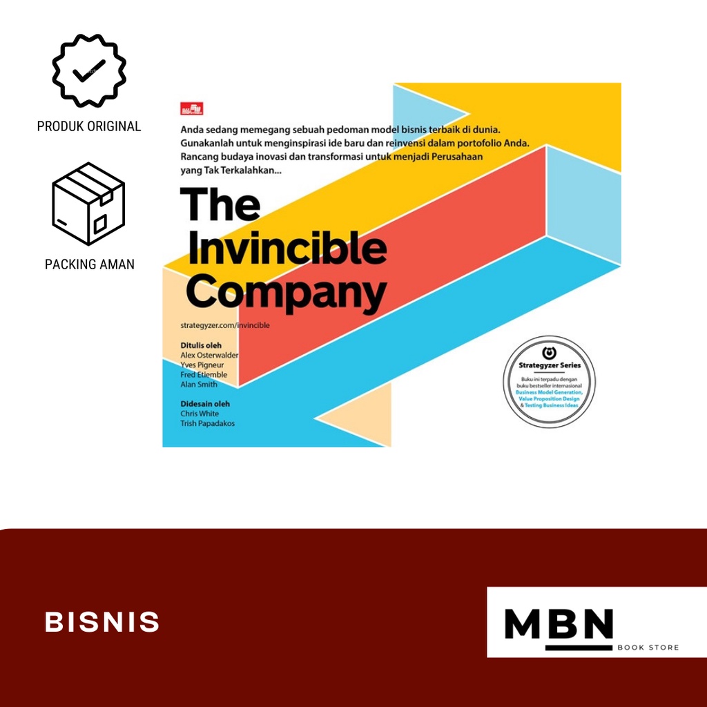 Jual Buku bisnis THE INVINCIBLE COMPANY (STRATEGYZER SERIES: BUSINESS ...