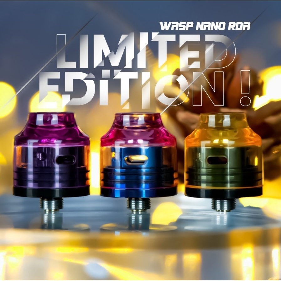 Jual Wasp Nano RDA Single Coil 22MM Limited Edition By Oumier | Shopee ...